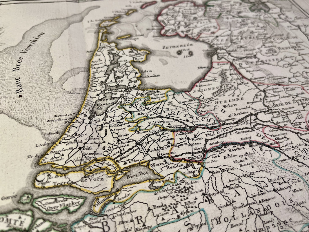 Antique map of the Netherlands: sale of historical maps – Votre Carte ...