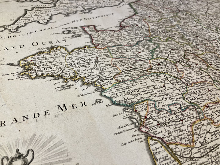 Antique map of France: sale of historical maps – Votre Carte Ancienne